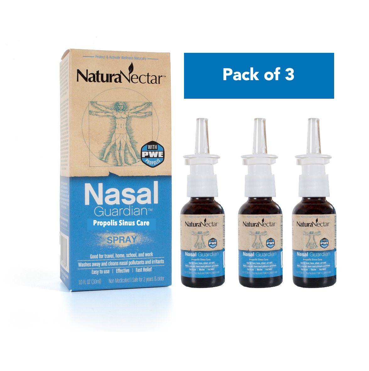Propolis Sinus Support Daily Wellness Support - NaturaNectar